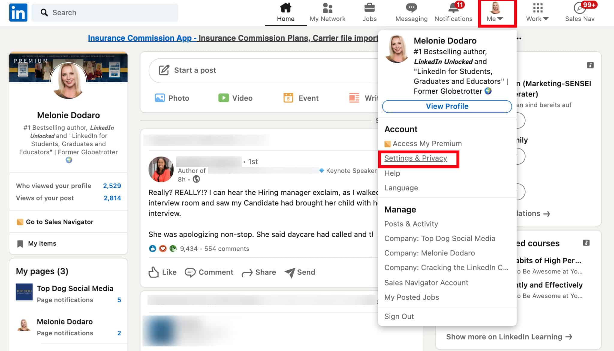 How to Download Your LinkedIn History