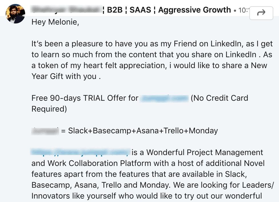 7 LinkedIn Messages You Should Never Send