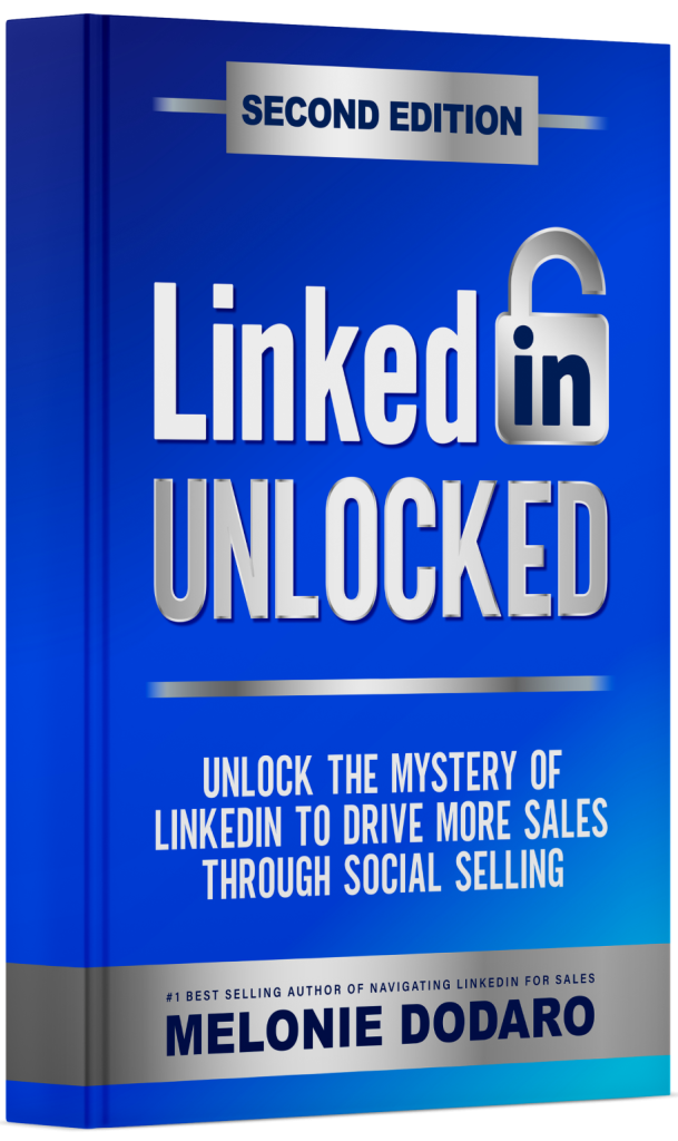 Melonie Dodaro Linkedin Speaker Social Selling Expert Bestselling